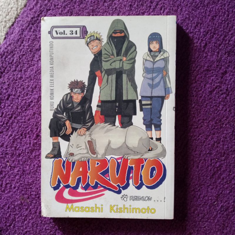 Jual Komik Naruto Vol 34 by Masashi Kishimoto | Shopee Indonesia