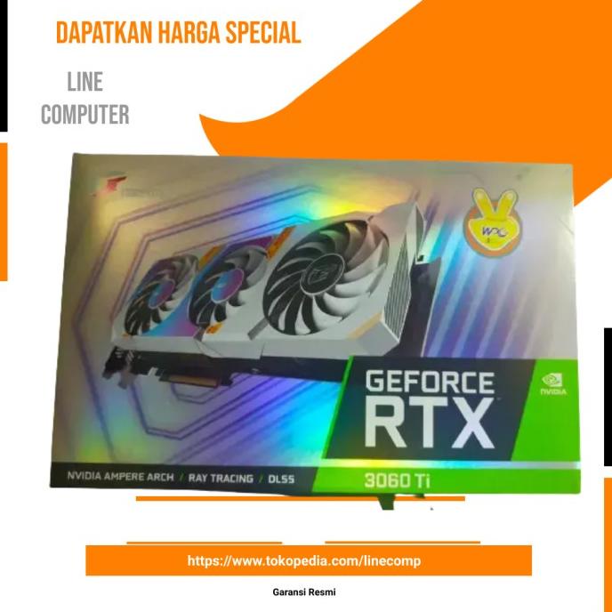 Jual Colorful Igame Geforce Rtx 3060 Ti Ultra W Oc-V 8Gb Gddr6 - Vga ...