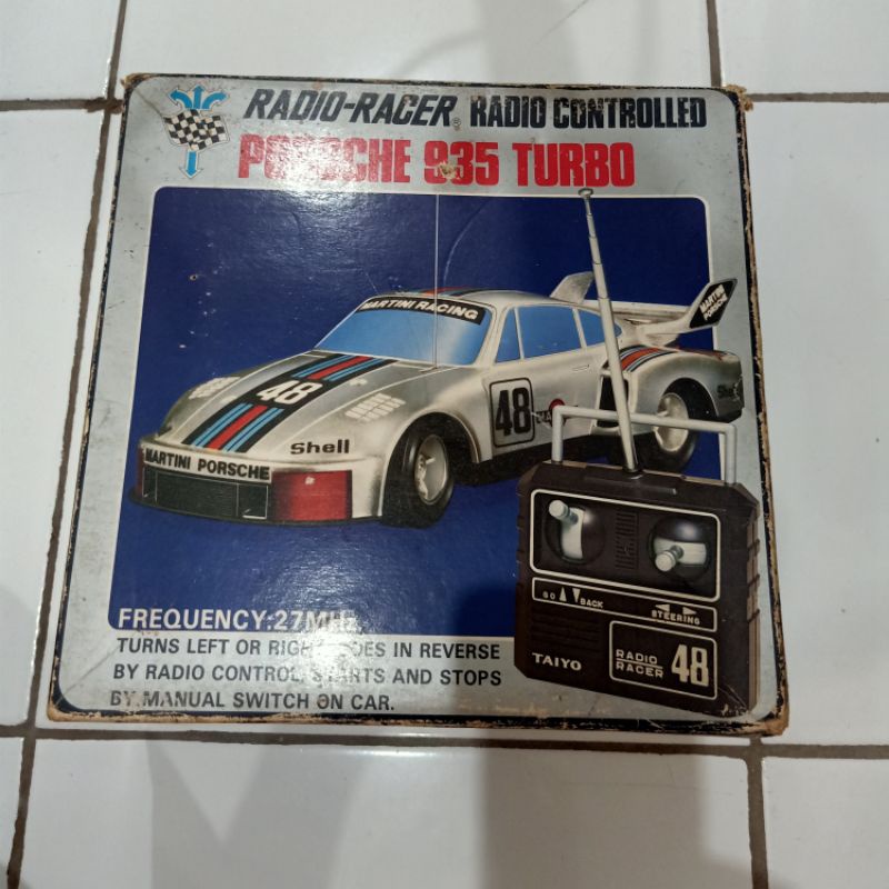 Jual Radio Racer Porsche 935 turbo made in Japan | Shopee Indonesia