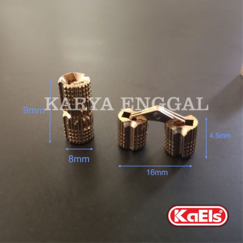 Jual Engsel Kapsul Mini Gold / Engsel Tabung Bulat Emas / Engsel Emas ...