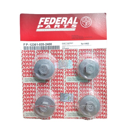 Jual TUTUP KLEP / CAP TAPPET FEDERAL PARTS HARGA PERBIJI FP-12361-035-2400 UNTUK MOTOR HONDA ...