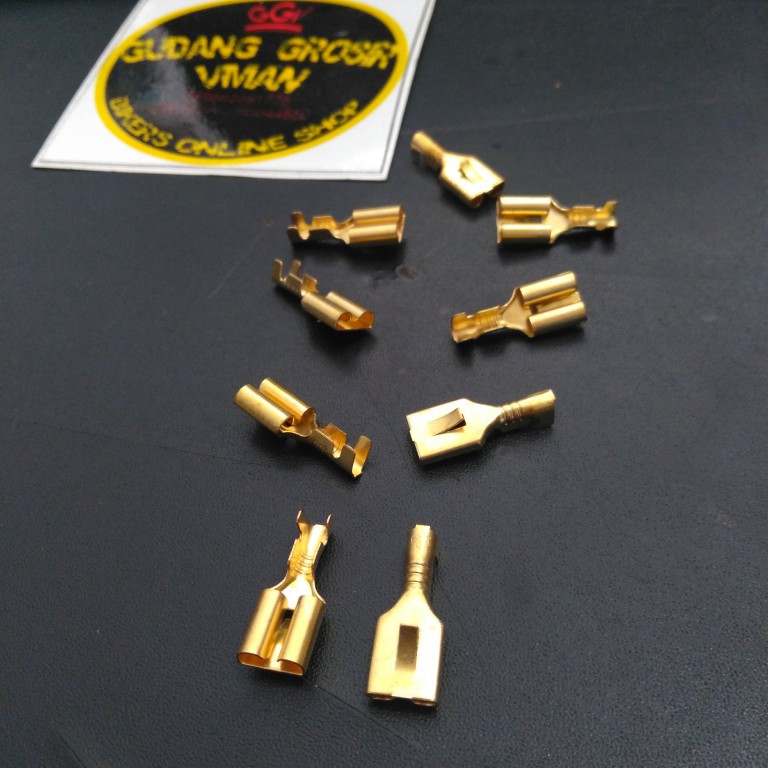 Jual Skun Model Gepeng Pipih Negatif /Cewe / Soket Kuningan | Shopee ...