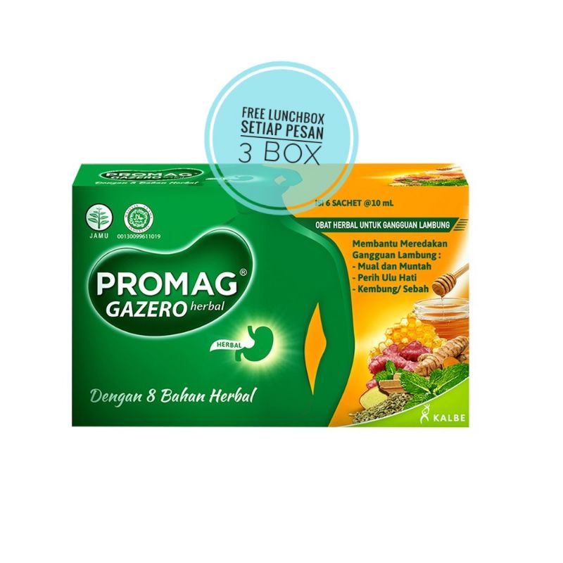 Jual PROMAG HERBAL GAZERO UNTUK MEREDAKAN GANGGUAN LAMBUNG ISI 6 PCS ...
