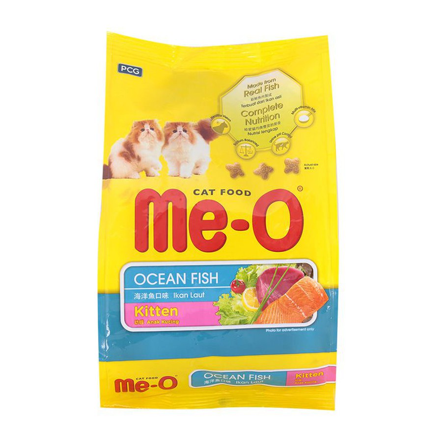 Jual Me-O / Meo kitten Ocean fish freshpack 1,1 kg | Shopee Indonesia