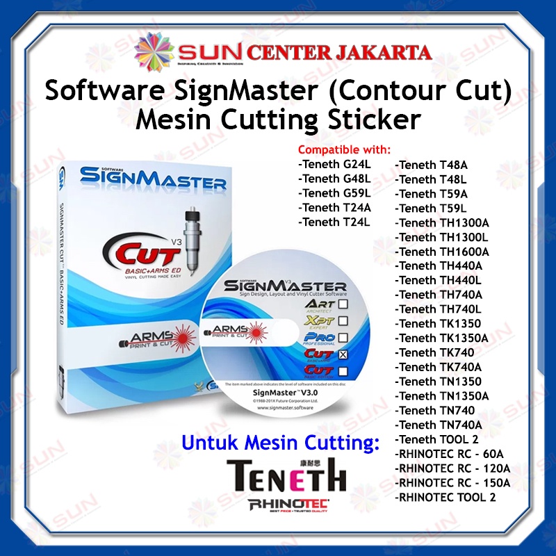 Jual Software Signmaster (Contour Cut) - Print and Cut Software Cutting ...