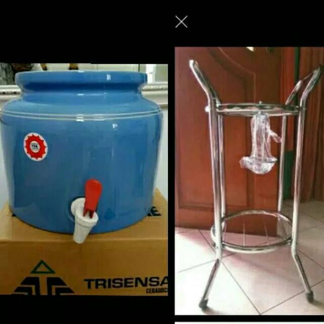 Jual GUCI AIR GALON /GUCI KERAMIK GALON & KAKI GUCI STAENLESS/MOTIF ...