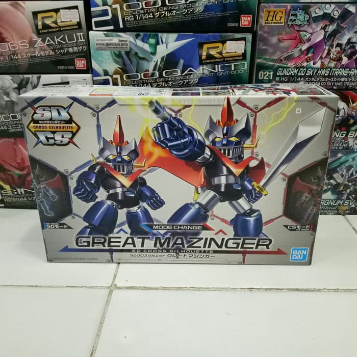 Jual Gundam Bandai SD CS Great Mazinger | Shopee Indonesia