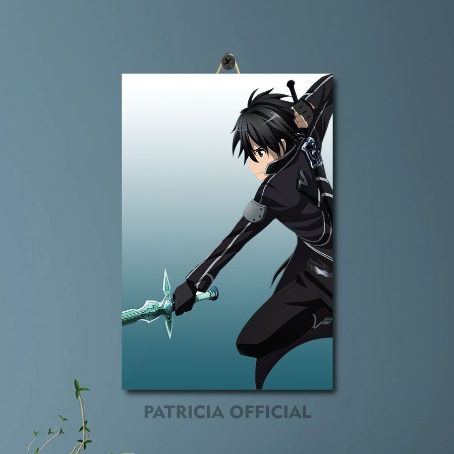 Jual HIASAN KAMAR AESTHETIC SWORD ART ONLINE SINON KIRITO 20X30 80ISY ...