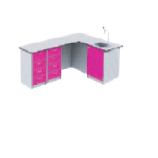 Jual Corner Bench 0C01 Phenolic Resin 6mm Meja Laboratorium Tembok ...