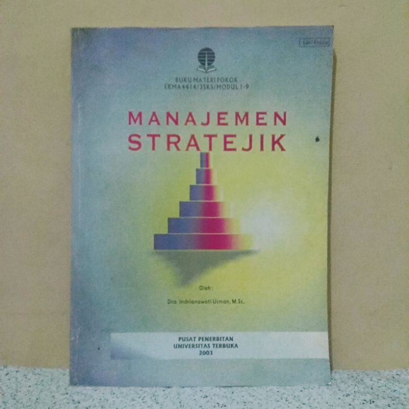 Jual BUKU ORIGINAL MANAJEMEN STRATEJIK | Shopee Indonesia