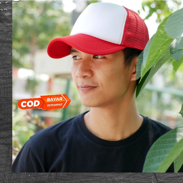 Jual Topi Merah Putih Jaring Polos Spesial HUT RI ke 77 | Shopee Indonesia