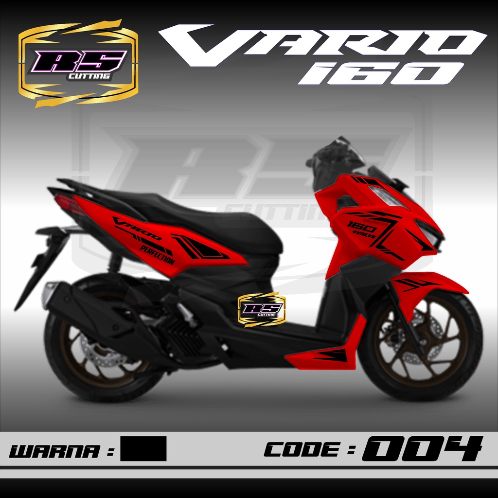Jual Sticker Cutting Vario 160 all New - Aksesoris Motor Vario New 2022 ...