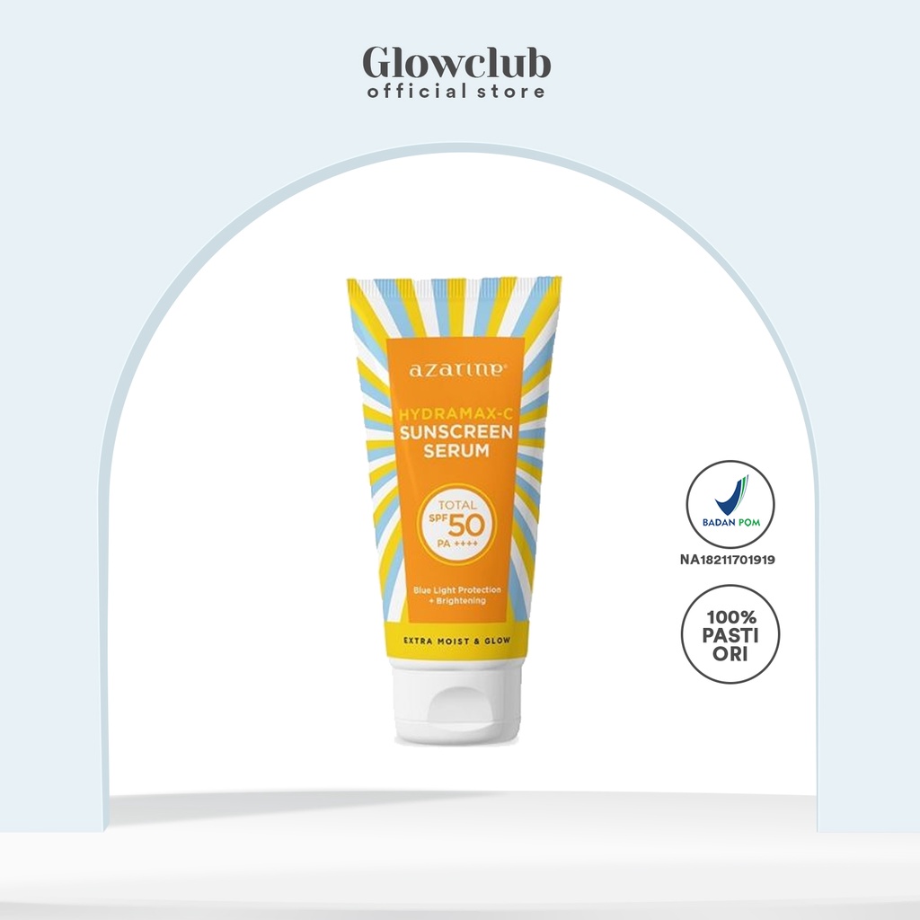 Jual AZARINE Hydramax-C Sunscreen Serum SPF 50 PA++++ (40ml) | Shopee ...