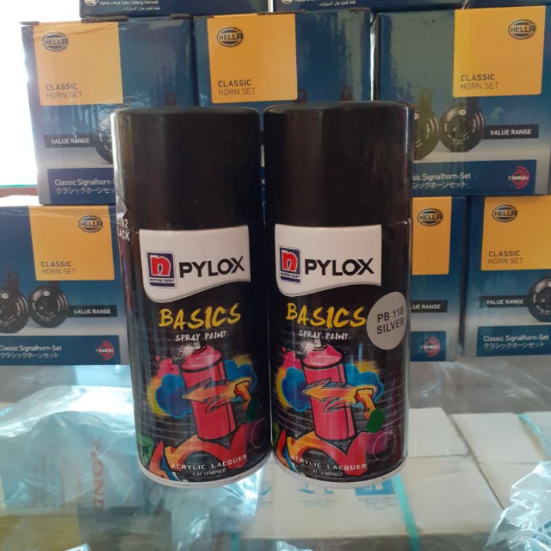 Jual PILOX BASIC NIPPON CAT PILOX MOTOR WARNA HITAM SILVER PUTIH ABU ...