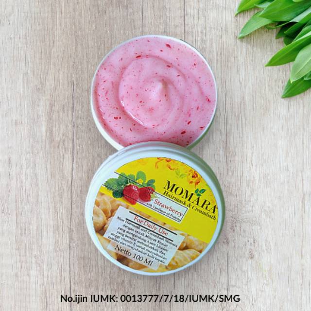 Jual Hairmask | Creambath Kemiri MOMARA / Masker Rambut Kemiri | Shopee ...