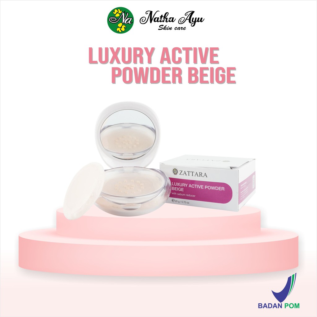 Jual Luxury Active Powder Beige | Shopee Indonesia