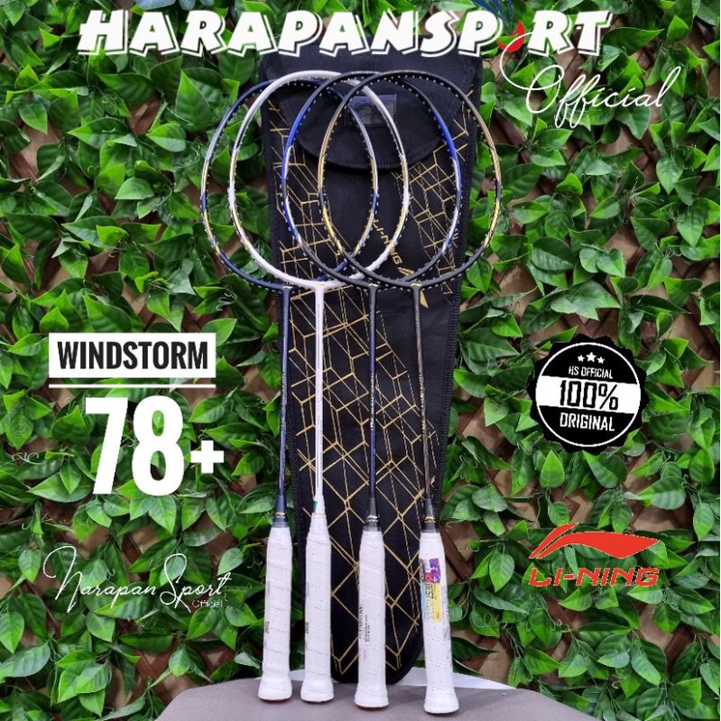 Jual RAKET BADMINTON LINING WINDSTORM 78+ WINDSTORM78+ ORIGINAL2 ...