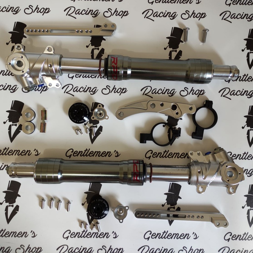 Jual Shock Depan NMAX Upside Down RPD Titanium / Grey Front ...