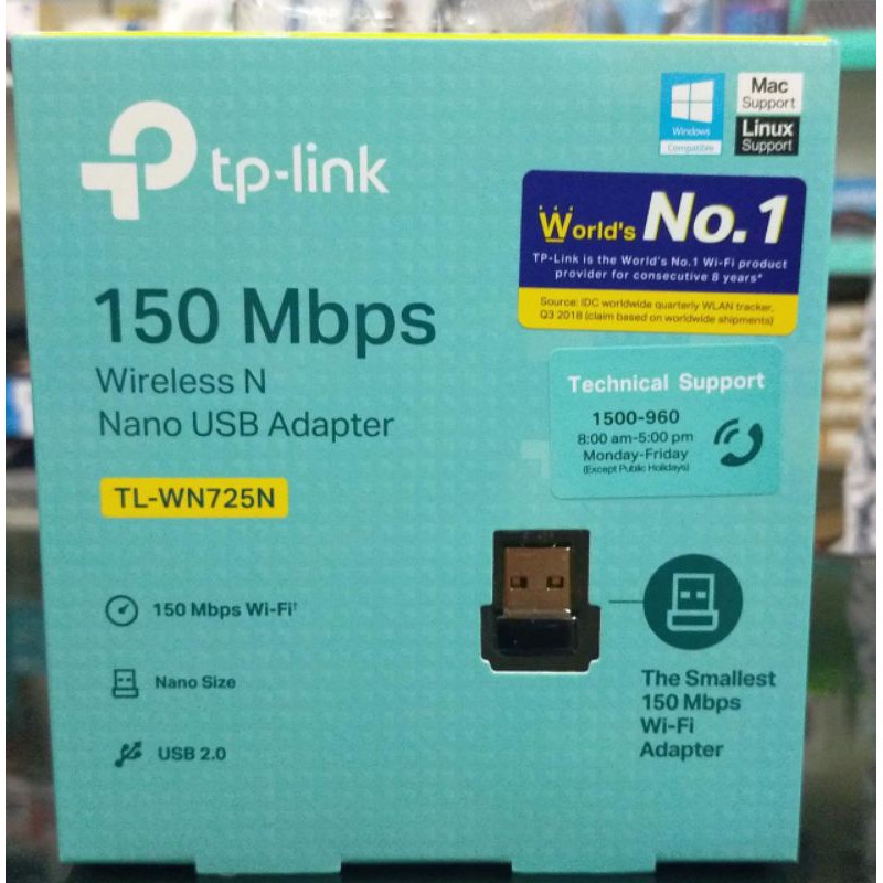 Jual TP -LINK TL-WN725N-Nano USB Wireless Network Adapter 150 Mbps | Shopee Indonesia