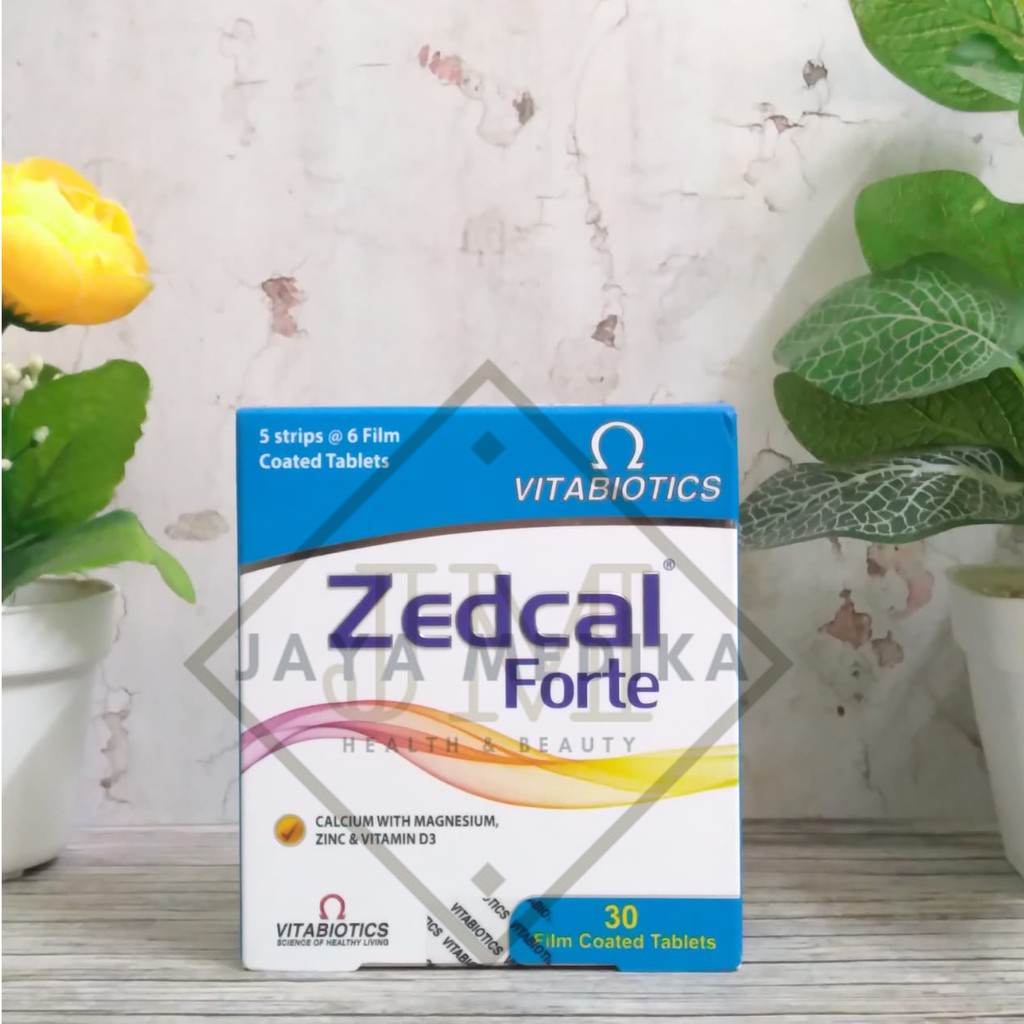 Jual Zedcal Forte Isi 30 Tablet untuk Tulang dan Gigi | Shopee Indonesia