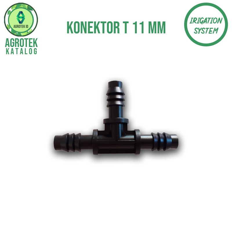 Jual Konektor Sambungan T Tiga Arah Selang 11 mm | Shopee Indonesia