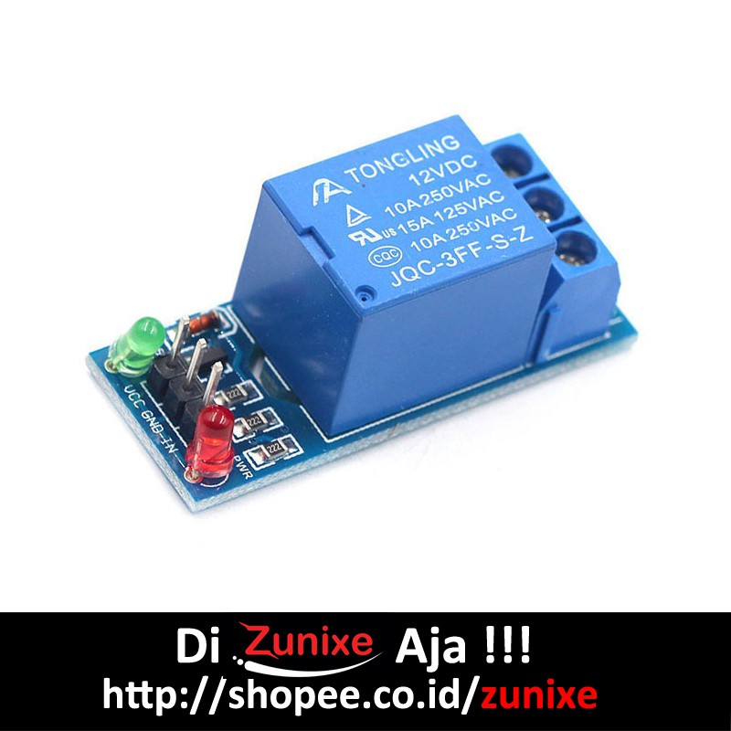 Jual Modul Relay 1 Channel 12V Arduino | Shopee Indonesia