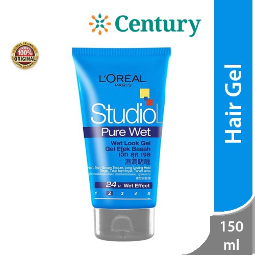Jual L`Oreal Studio Line Wet Look Gel 150ml / Gel Rambut / Hair Gel ...