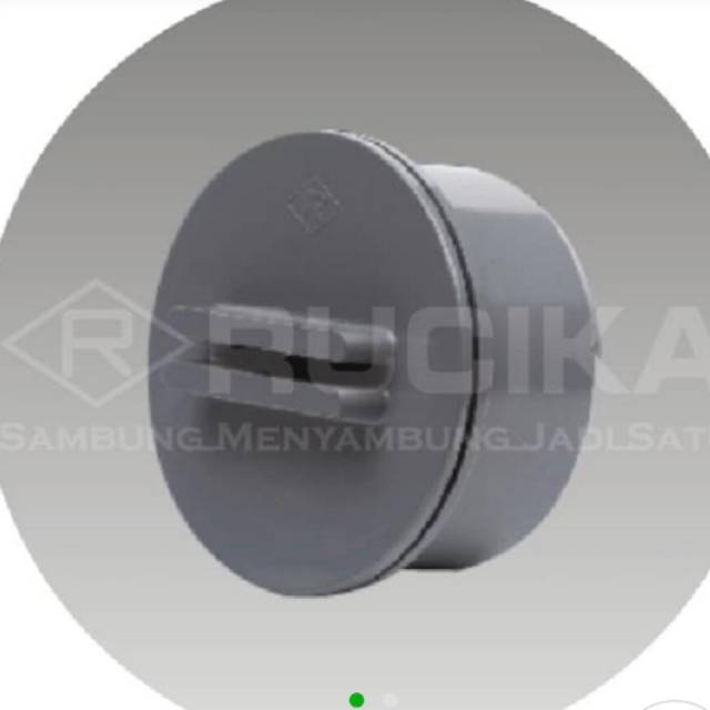 Jual Tutup pipa clean out 3" Rucika/ tutup pipa septik tank 3" | Shopee ...