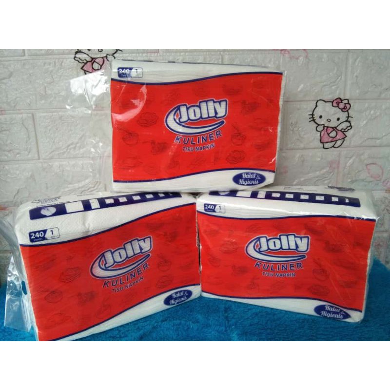 Jual tisu jolly napkin/hand towel. | Shopee Indonesia