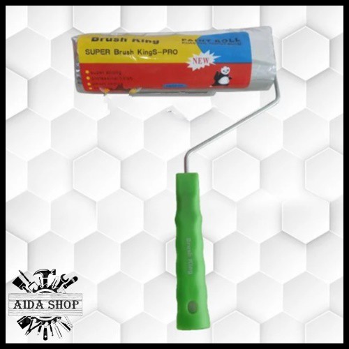 Jual Kuas Roll 9 Inch Besar Kuas Cat Busa Wool Bulu Kuas Tembok Dinding ...