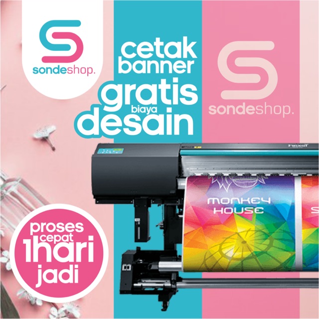 Jual CETAK SPANDUK, BANNER, BACKDROP GRATIS DESAIN | Shopee Indonesia