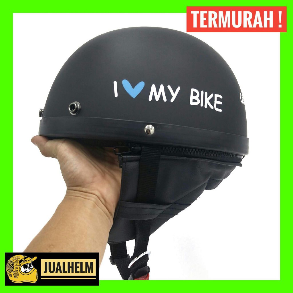Jual Helm Chip Premium Motif Vespa (Helm Chip / Retro / Bogo / Helm ...