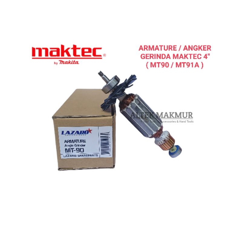 Jual Armature Disc Gerinda Maktec MT90 / MT 90 / Angker Dinamo Gurinda ...