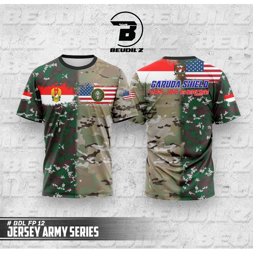 Jual ARMY SERIES GARUDA SHIELD GARUDA SHIELD/JERSEY/KAOS/PAKAIAN/KAOS ...