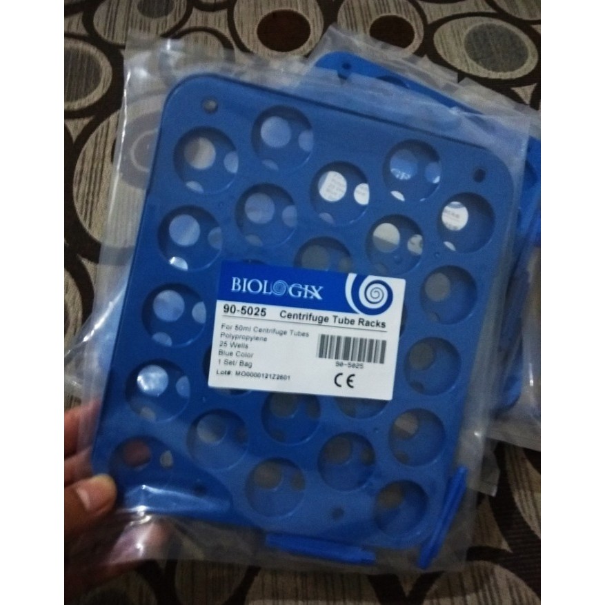 Jual Centrifuge Tube Rack 50 ML Rak Stand Tabung Centrifuge Biologix ...