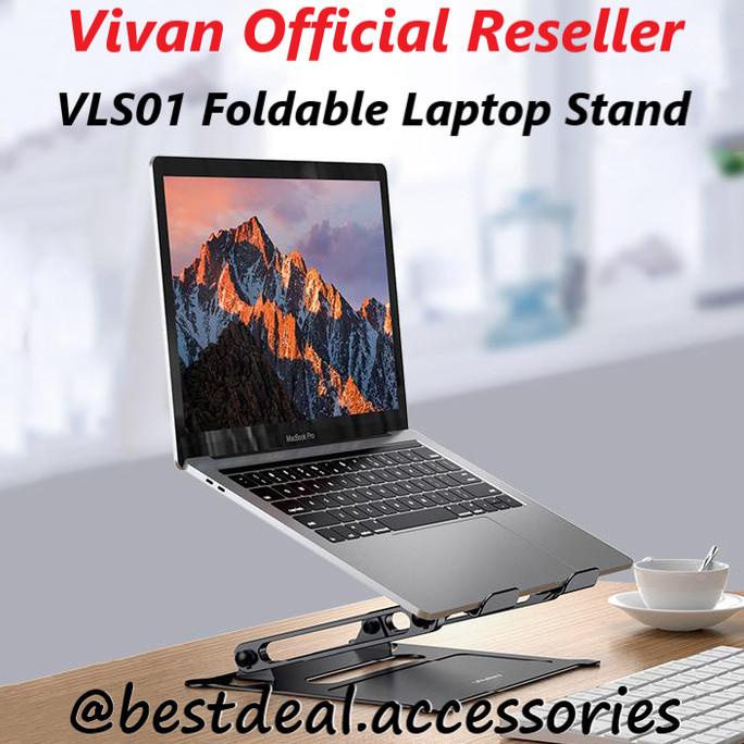 Jual Vivan VLS01 Aluminum Foldable Laptop / Macbook Pro Cooling Stand ...