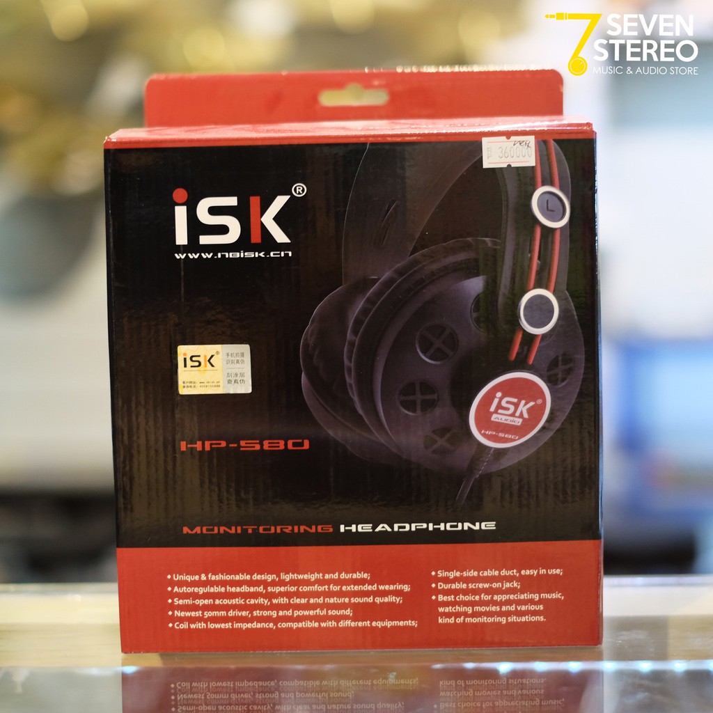 Jual ISK HP580 Monitoring Headphone | Shopee Indonesia