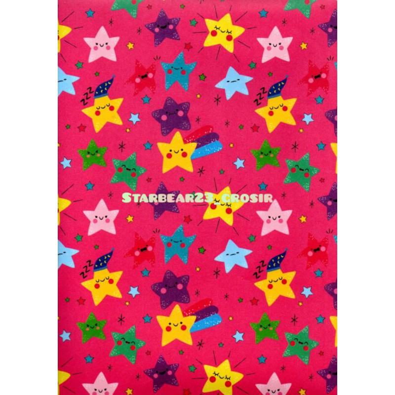 Jual Kertas Kado Doff Shooting Stars Dream Sansanwawa | Shopee Indonesia