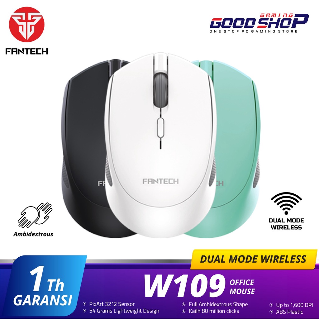 Jual Fantech W190 Dual Mode - Office Mouse | Shopee Indonesia