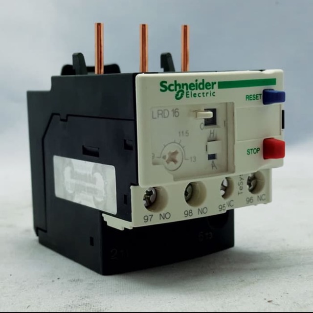 Jual TOR / Thermal Overload Relay Schneider LRD16 9A - 13A | Shopee ...
