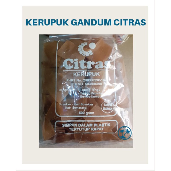 Jual Kerupuk Gandum Citra 500 gram | Shopee Indonesia