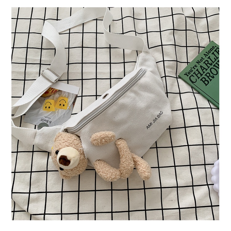 Jual BAO004 Tas Samping Wanita Tas Pinggang Waistbag Korea Desain ...