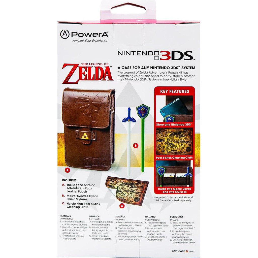 Jual Pouch For Nintendo 3Ds - The Legend Of Zelda Adventurer | Shopee ...