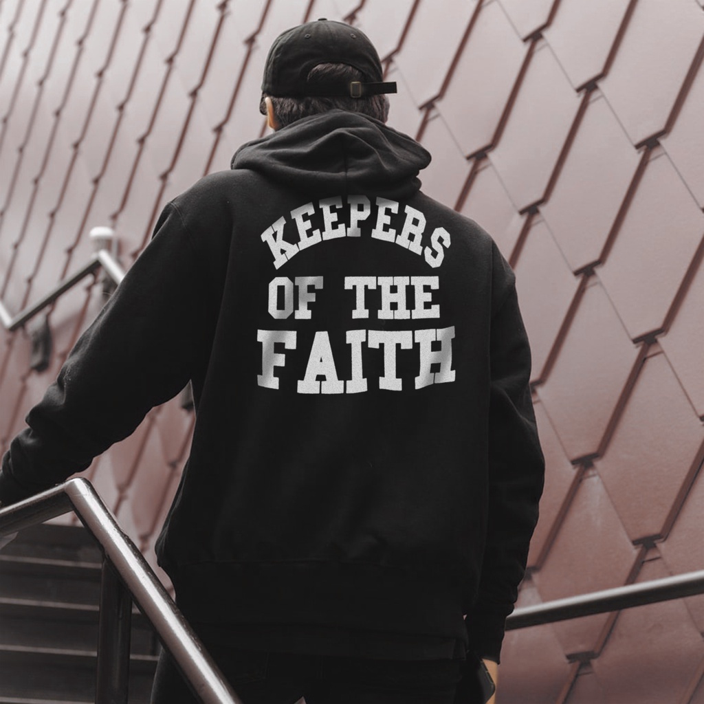 Jual Hoodie Keeper Of The Faith | Jaket Band | Hoodie Band | Sweater ...