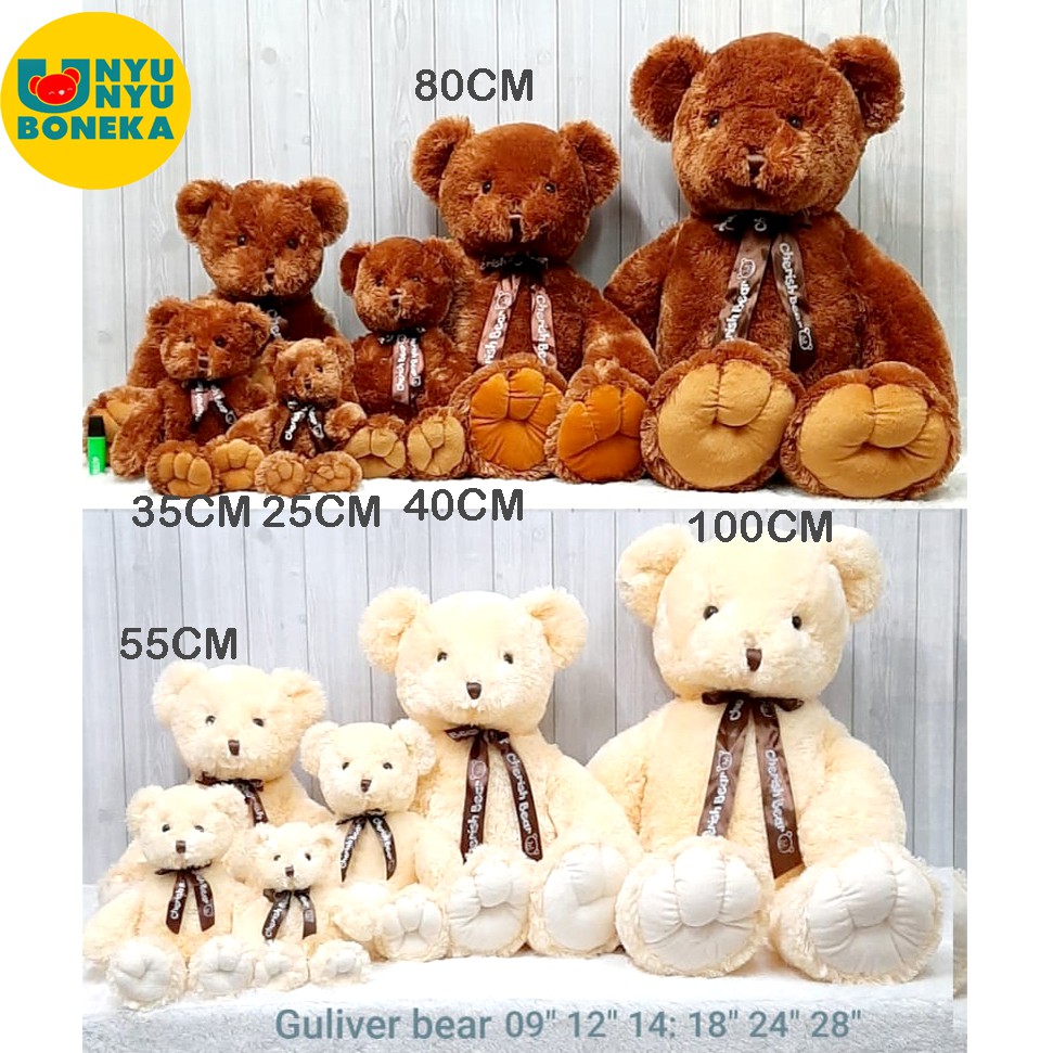 Jual Boneka Guliver Bear House 25CM Impor Kado Ultah Sovenir | Shopee ...