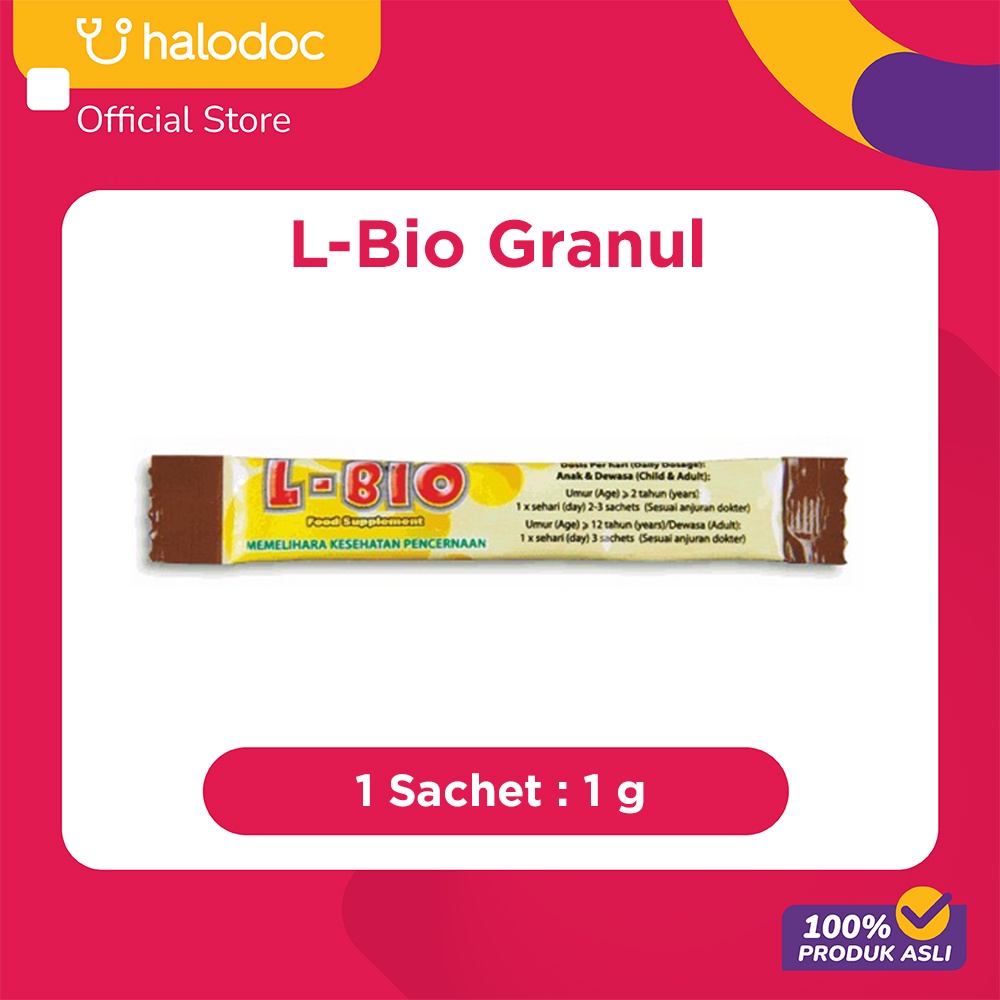 Jual L-Bio Granul 1 Sachet | Shopee Indonesia