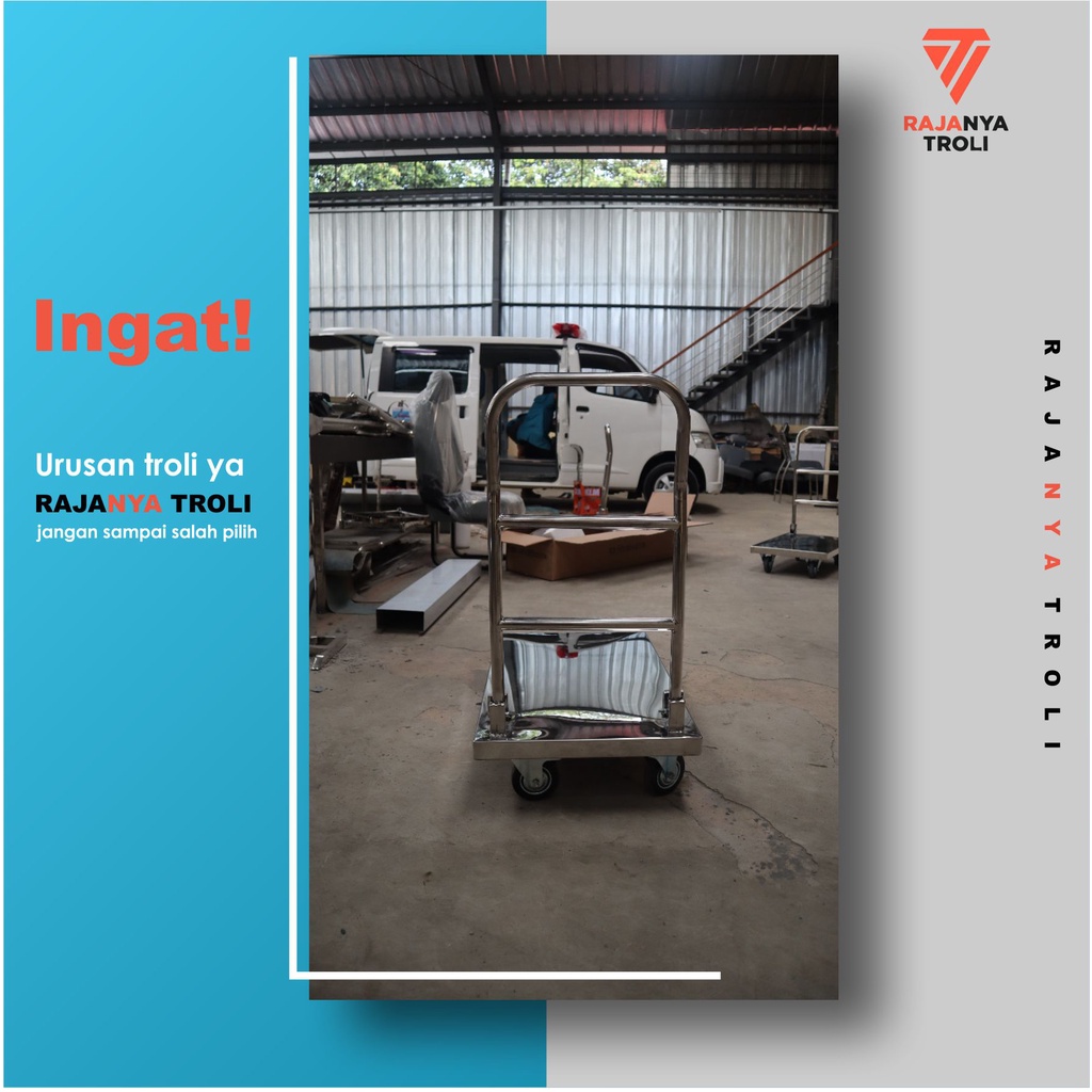 Jual Troli Barang / Troli Stainless / Troli Lipat / Troly Rajanya Troli ...