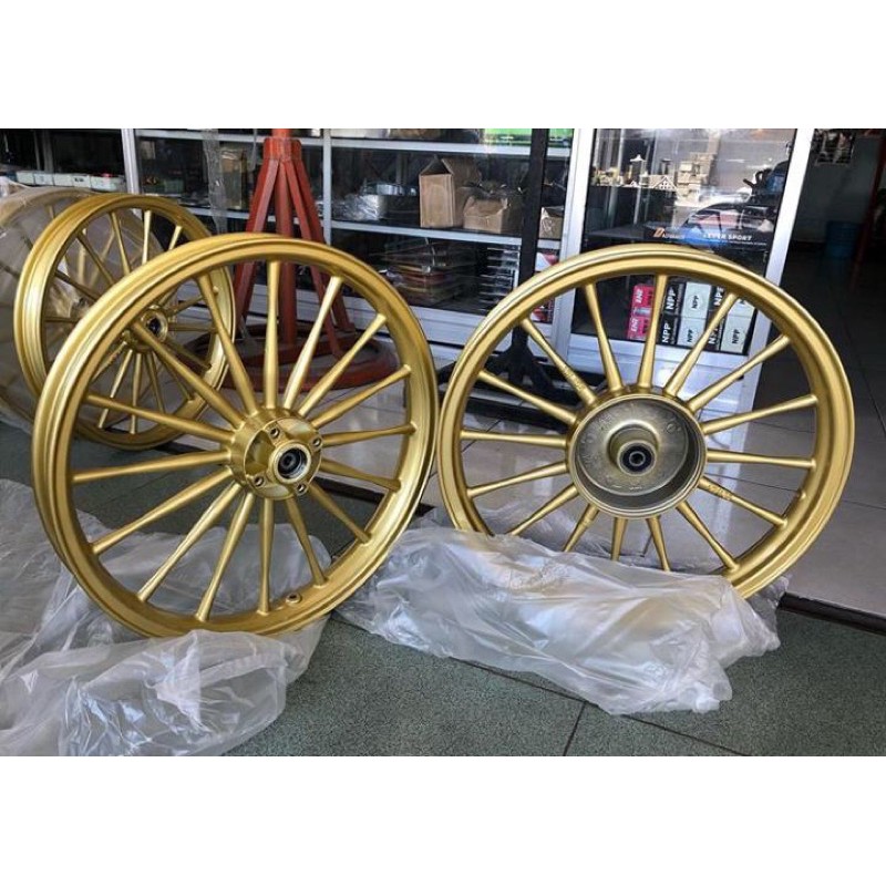 Jual velg ROSSI DOKAR GOLD ring 17 ukuran 160 185 jupi mx | Shopee ...