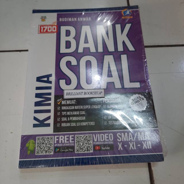 Jual Buku Original- 1700 BANK SOAL KIMIA - BUDIMAN ANWAR | Shopee Indonesia