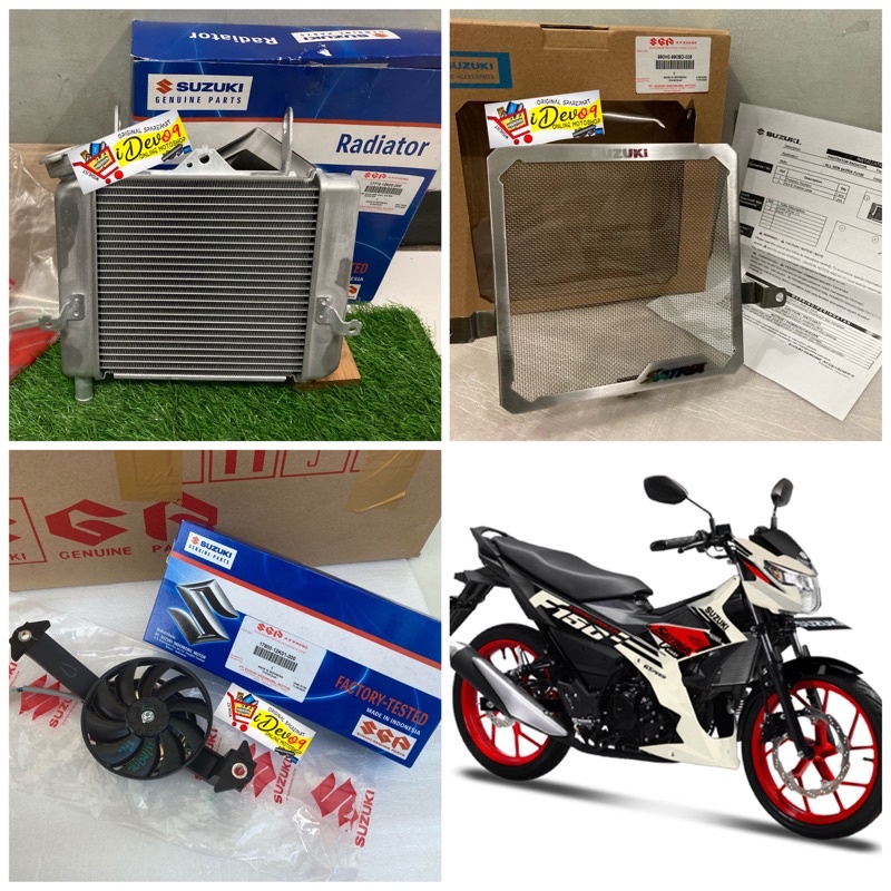Jual Radiator Satria Fu Injeksi Fi Radiator Assy Raider Fi Ori SGP ...